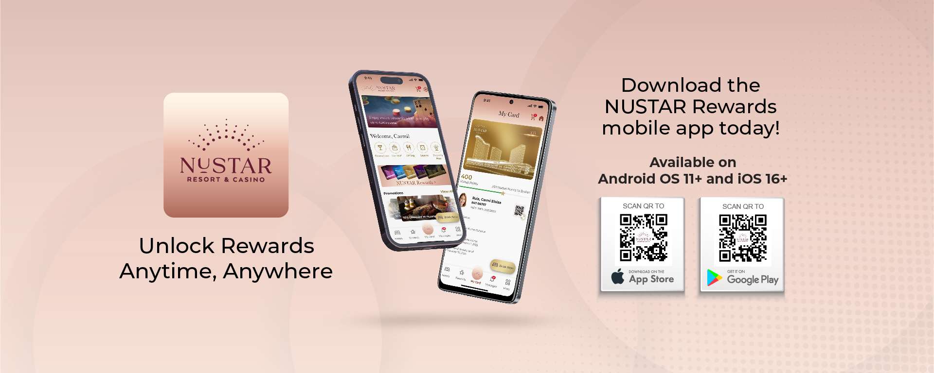 Rewards - NUSTAR - Resort and Casino