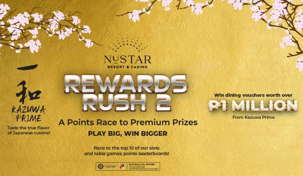 Promos and Offers - NUSTAR - Resort and Casino